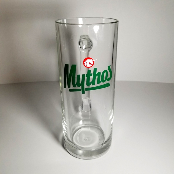 Mythos | Dining | Mythos 5l Greek Beer Handled Mug | Poshmark